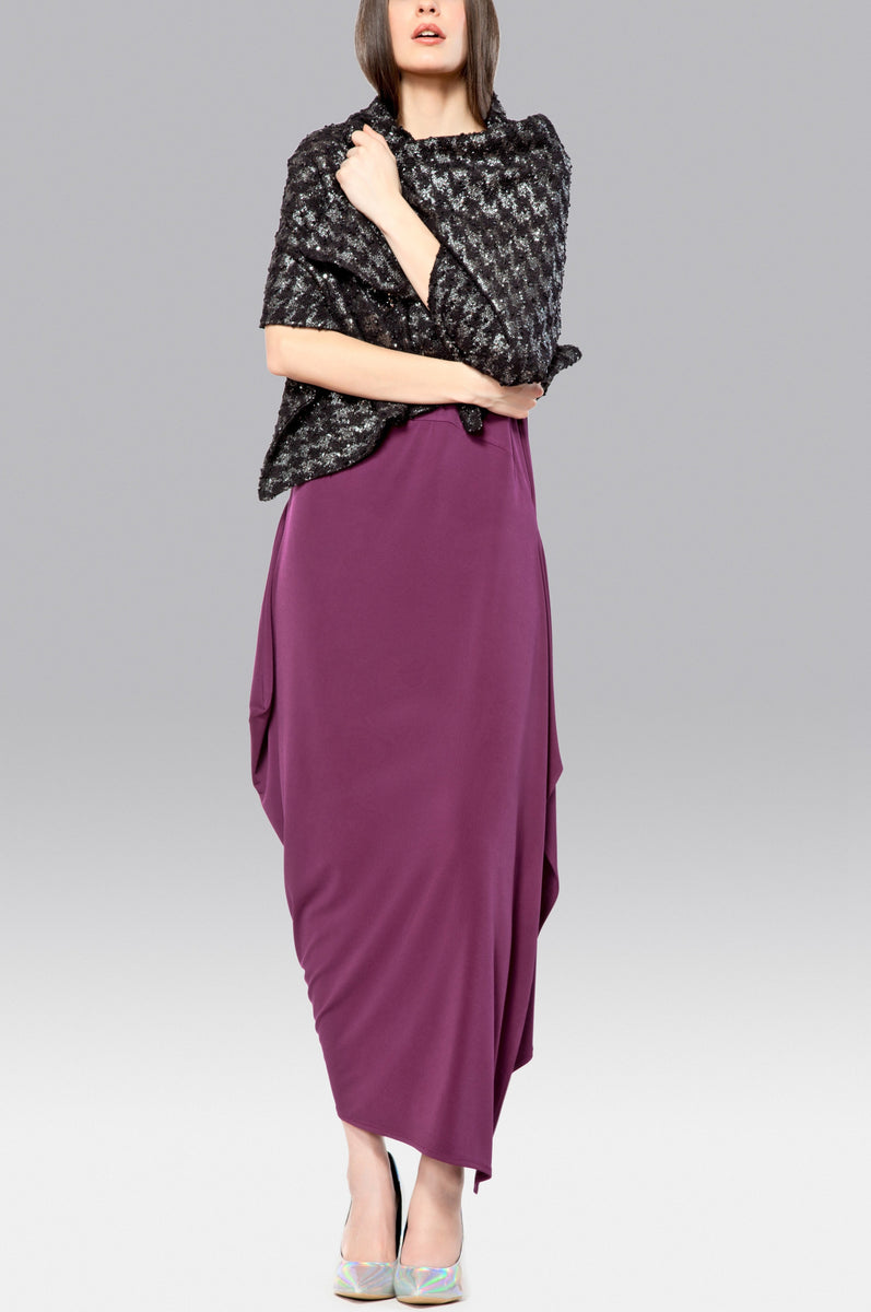 Sparkle Knit Double Layer Wrap – Code Vitesse